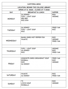 Cafetaria Services – Home | College of Health and Well-Being